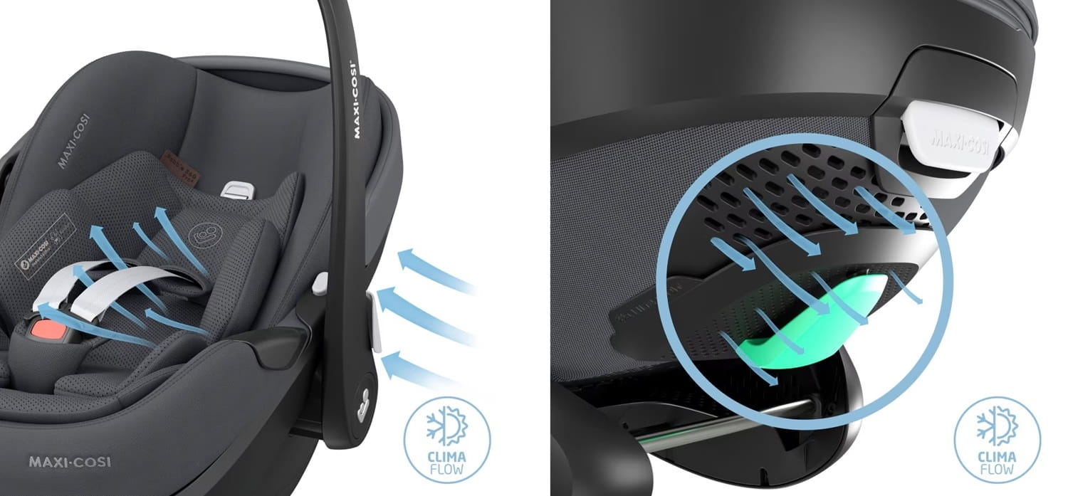 MAXI COSI automobilinė kėdutė PEBBLE 360 Pro 2, Twillic Graphite ...