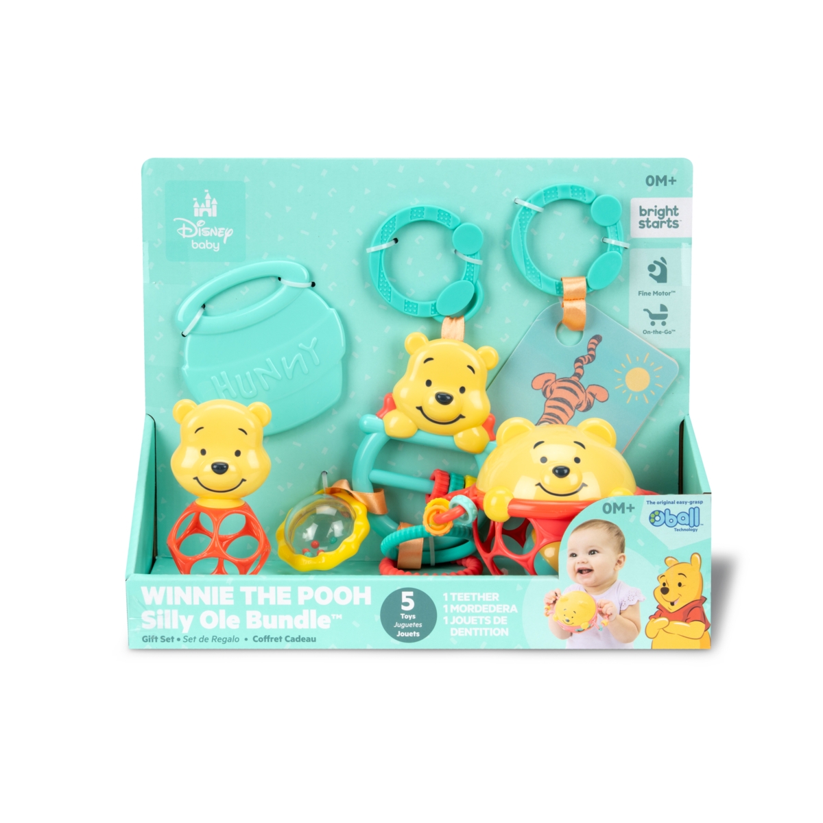 BRIGHT STARTS veiklos žaislų rinkinys Winnie the Pooh Silly Ole Bundle ...