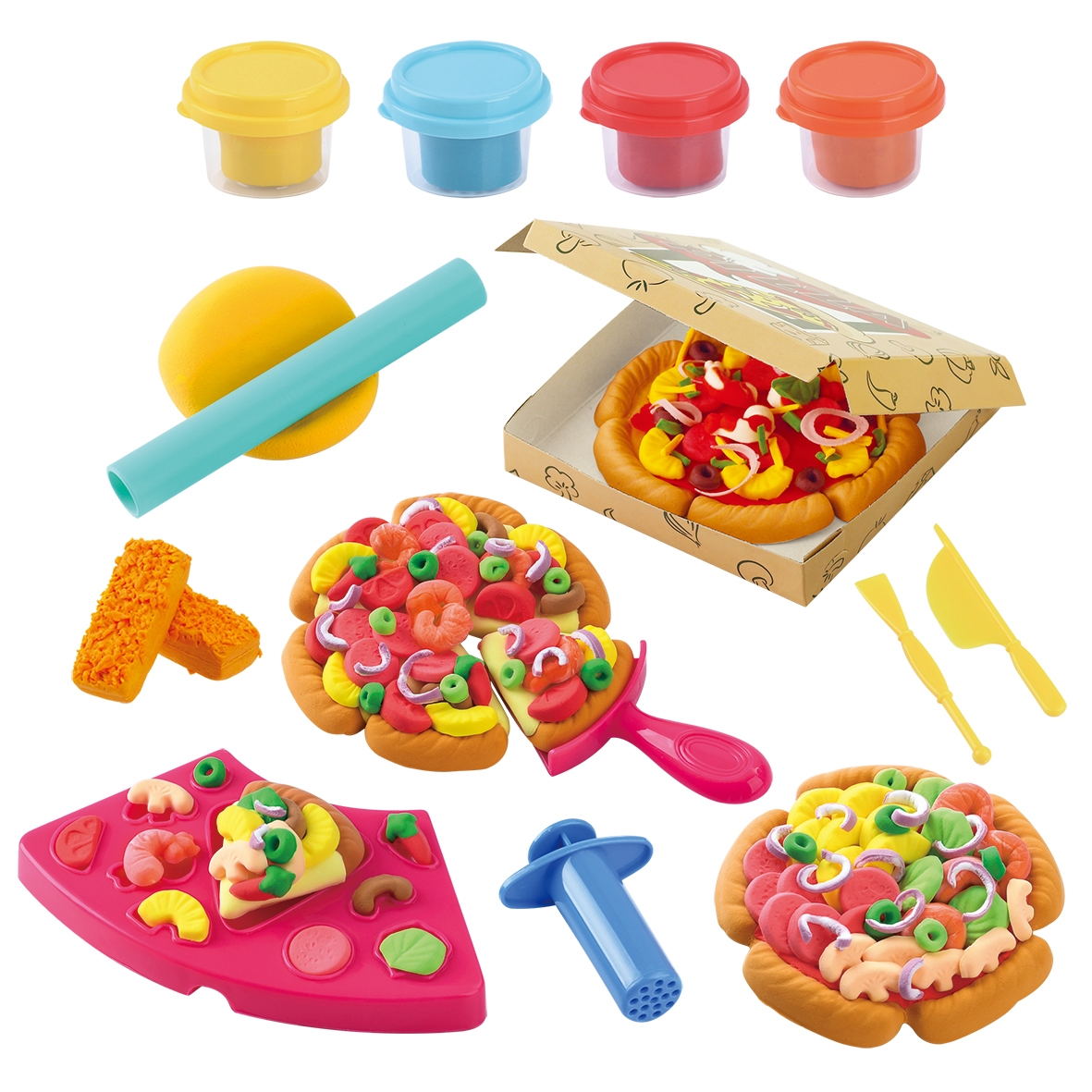 PLAYGO DOUGH picos gaminimo plastelino rinkinys, 8100 | Modeliavimo ir ...